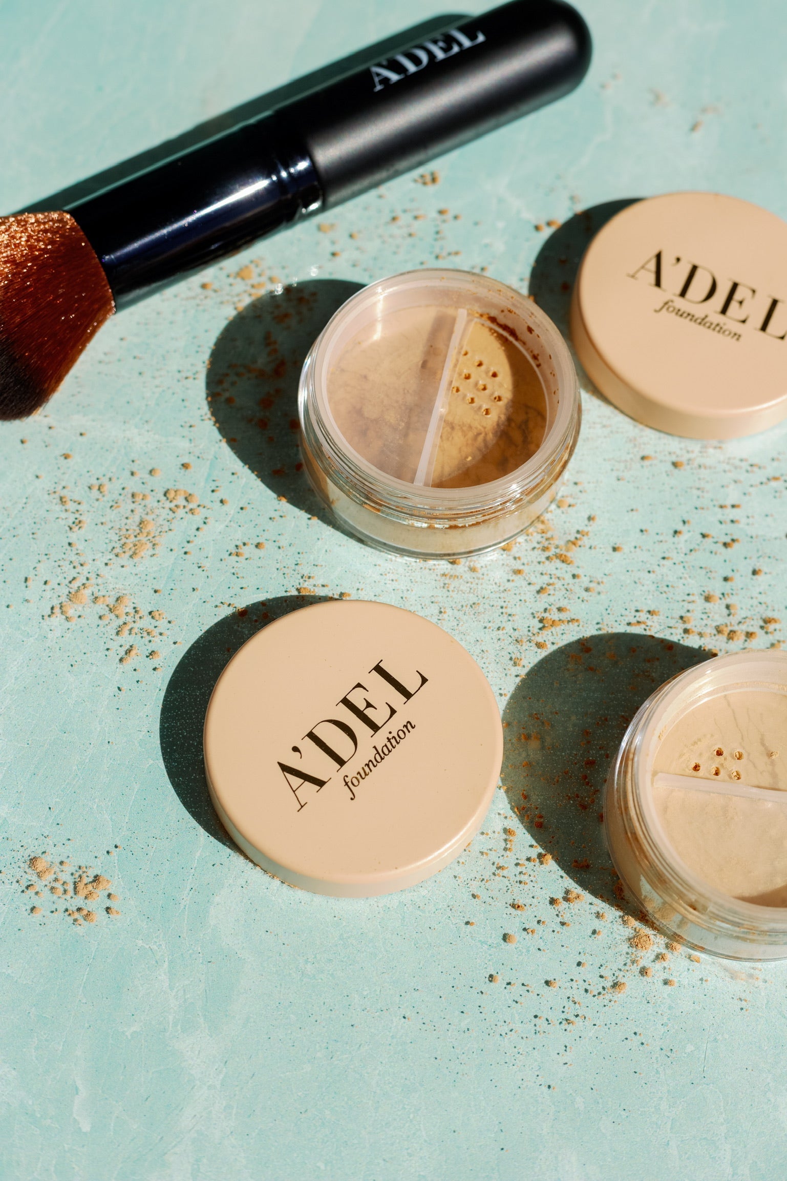 Natural Foundation & Finishing Powder | Complexion Products – A'del Natural Cosmetics